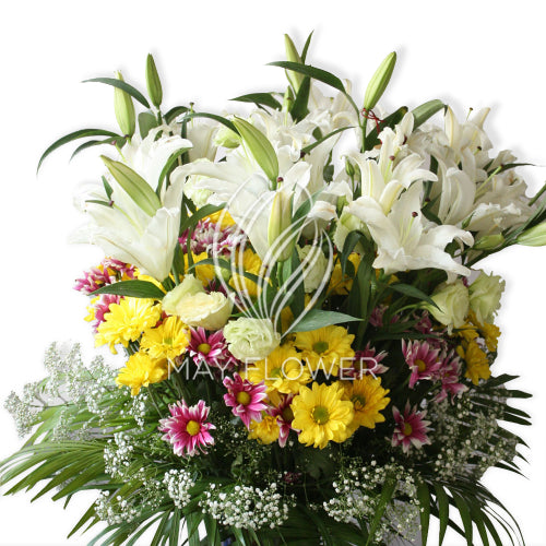 Colorful Bunch of Fresh Flowers – May Flower